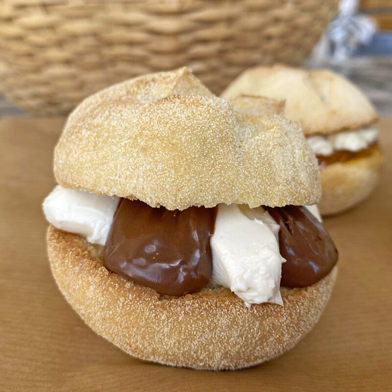 Panino Fine Nutella e Mascarpone - Gastronomia Alimentari Pasqualetti
