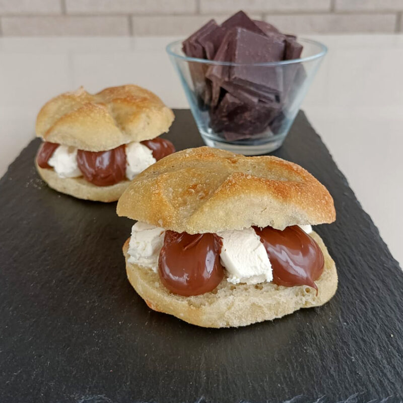 Panino Fine Nutella e Mascarpone - Gastronomia Alimentari Pasqualetti